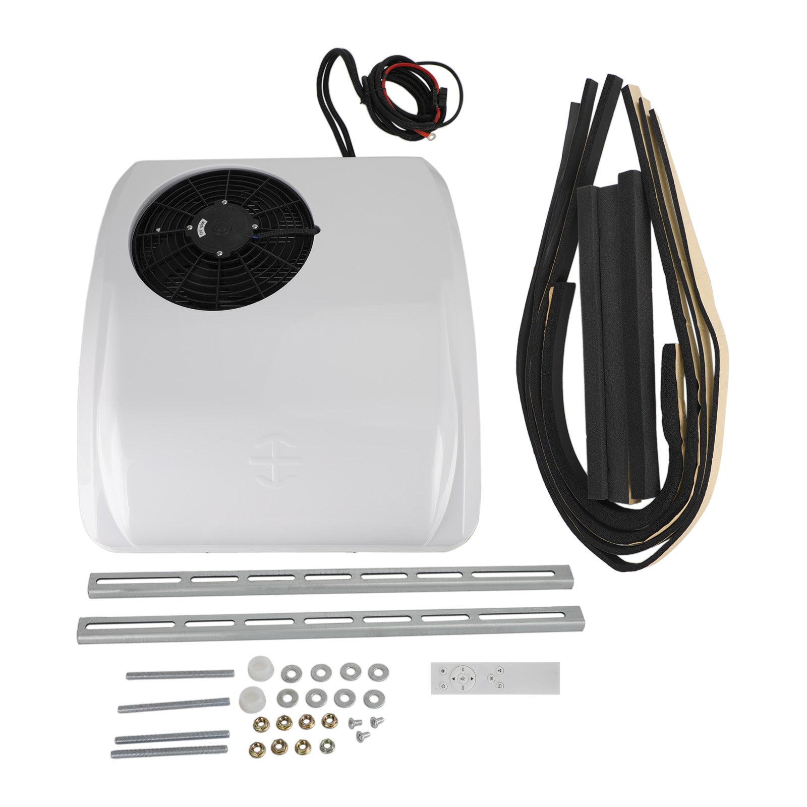 RV Air Conditioner Heat Pump Camper Non-Ducted Rooftop AC Unit Heater/