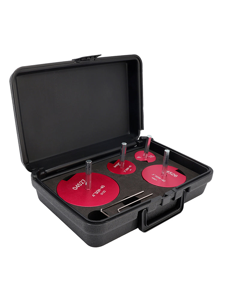 4Pcs PVC Pipe Reamer Plastic PVC Pipe Fitting Reamer Plumbing Tools Ki