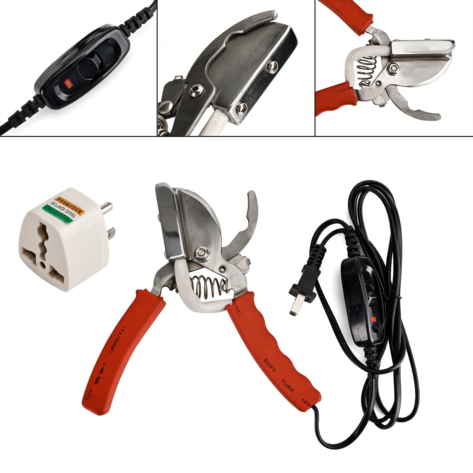 Sheep Pig Dog Puppy Tail Cutting Tool Electric LiveStock Tail Docker T