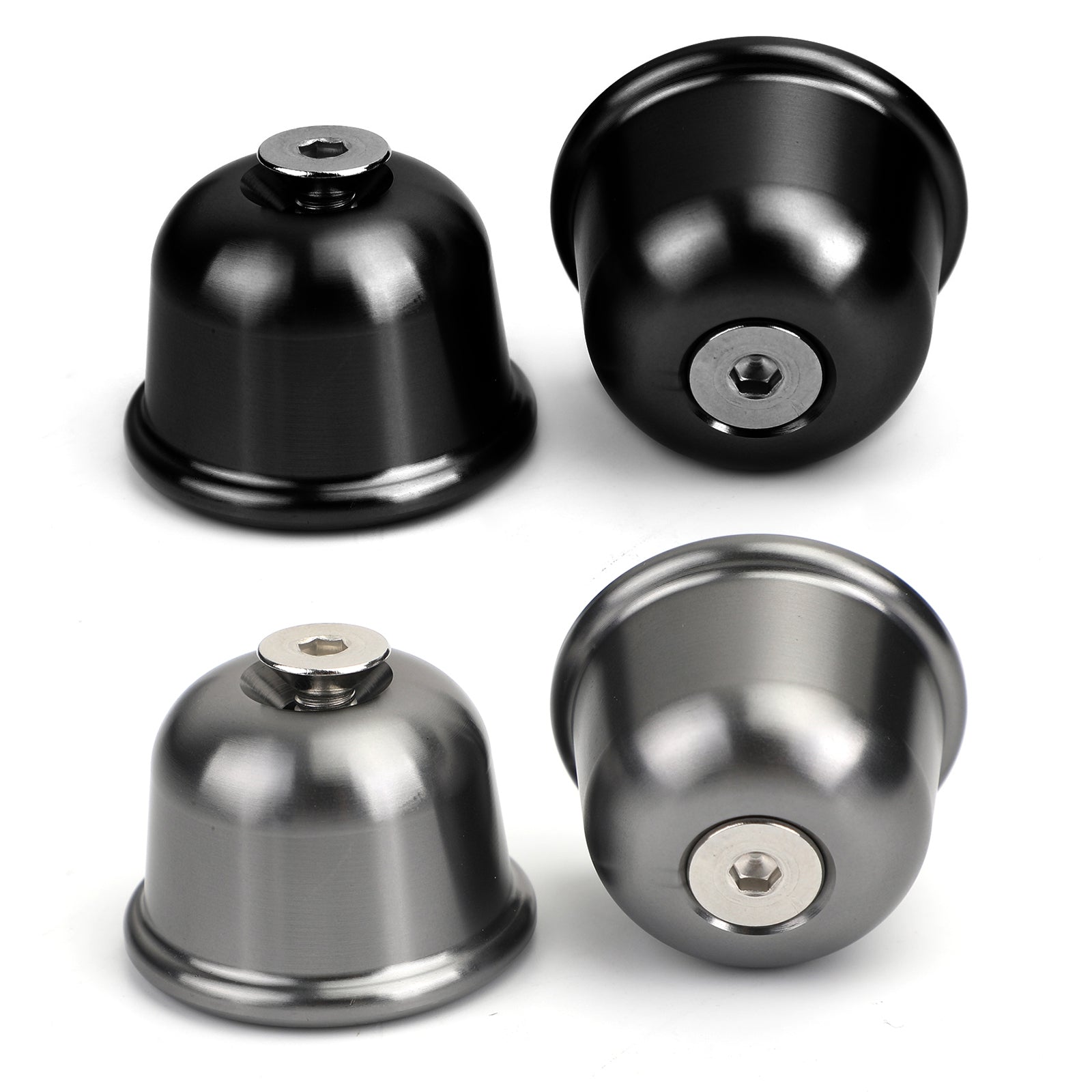 CNC Pair Bar End Caps for Triumph Bonneville T100 T120 Street Twin Cup