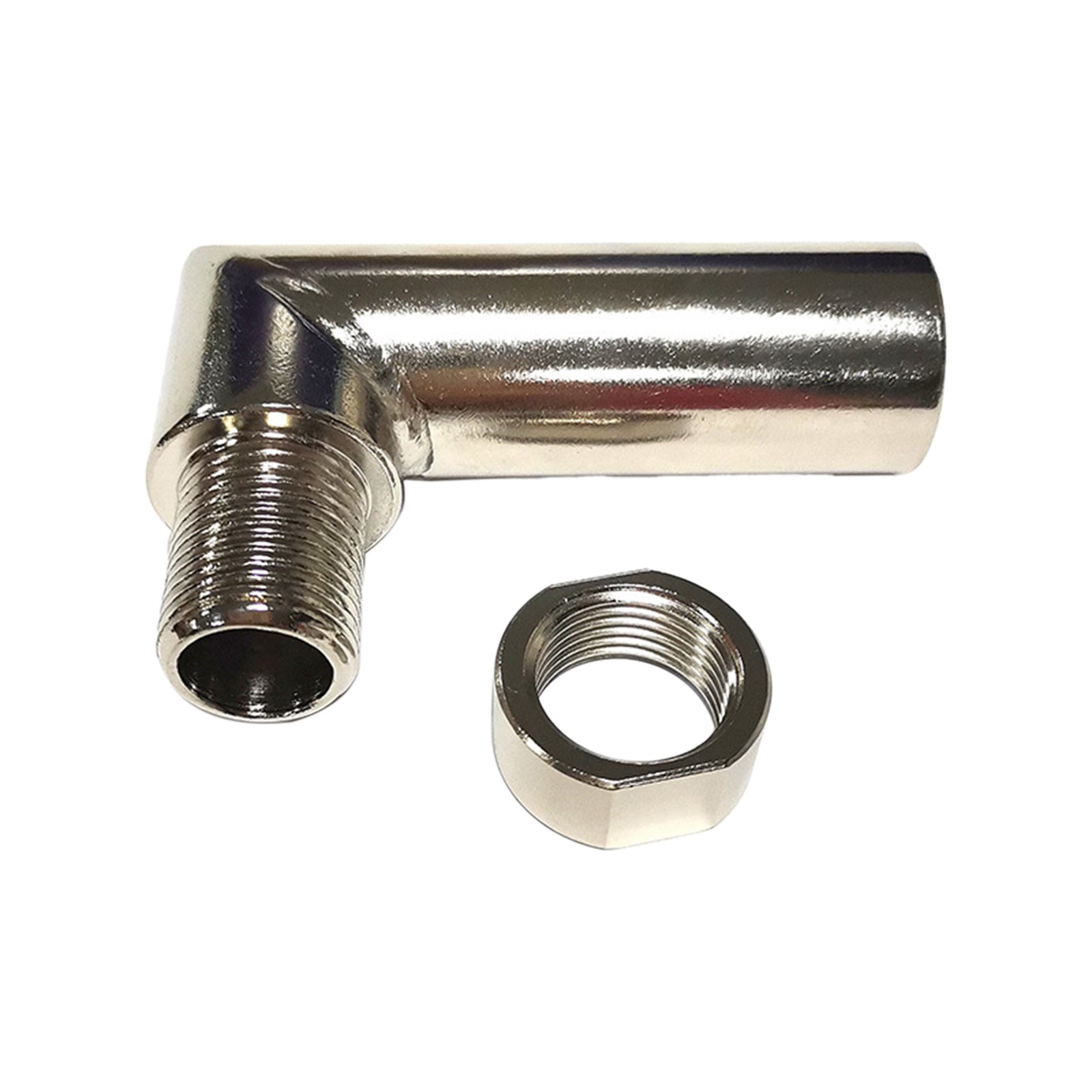 M18X1.5 O2 Oxygen Spacer Sensor Angled Extender 90 Degree 02 Bung Exte